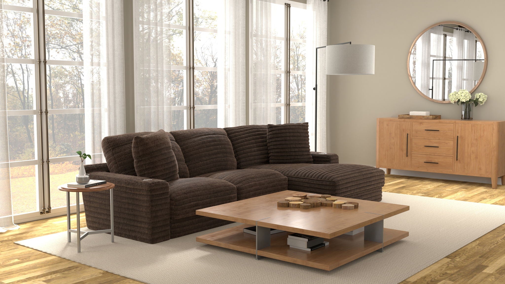 Comfrey - Sectional – Leonardo Furniture