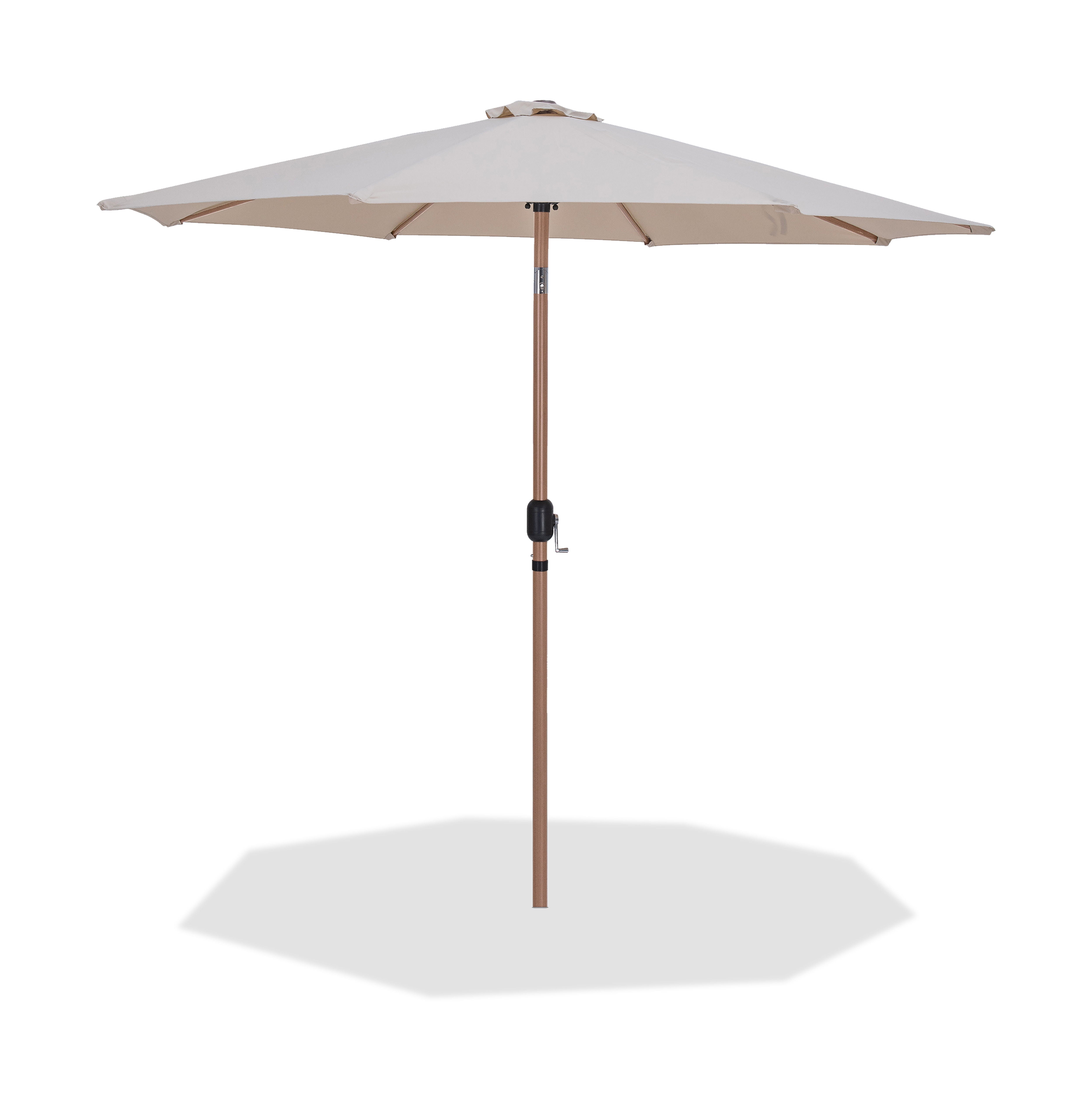 Fiji - Patio Umbrella With Teak Pole – Leonardo Furniture