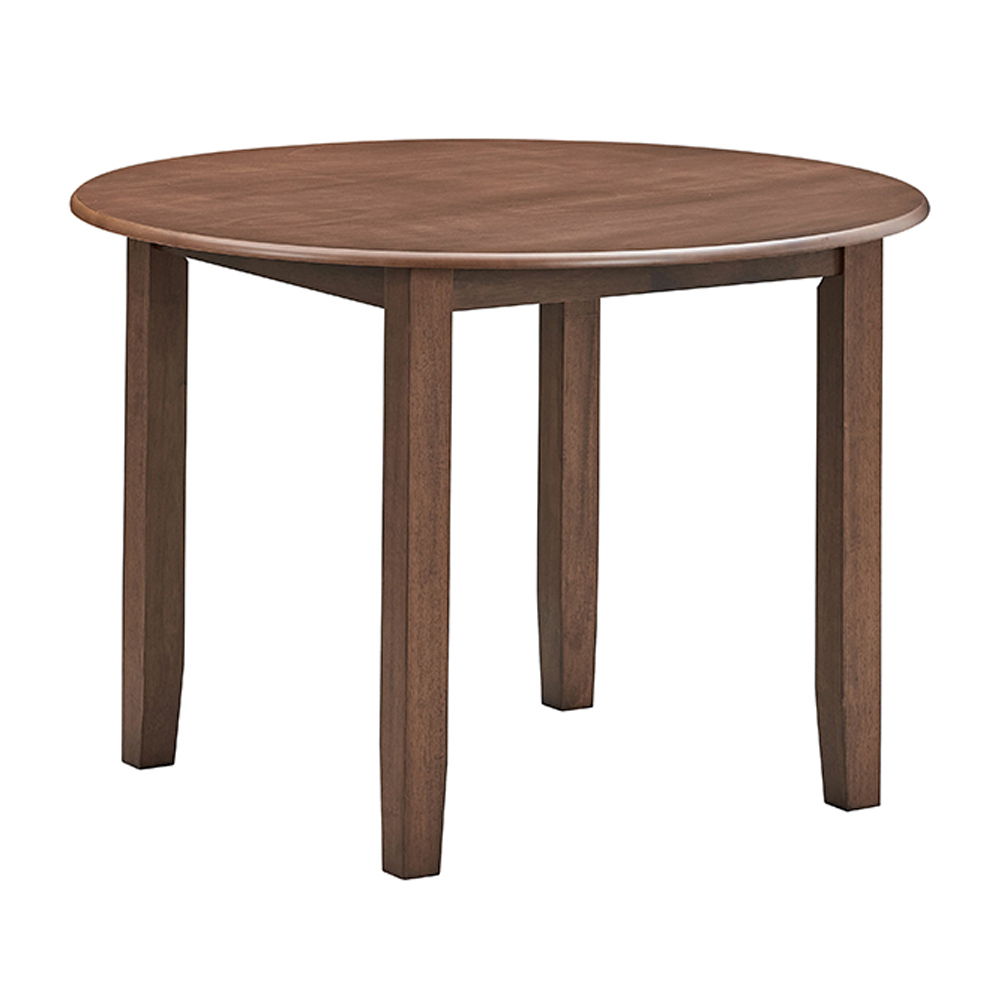 Ferris - Round Dining Table - Brown – Leonardo Furniture