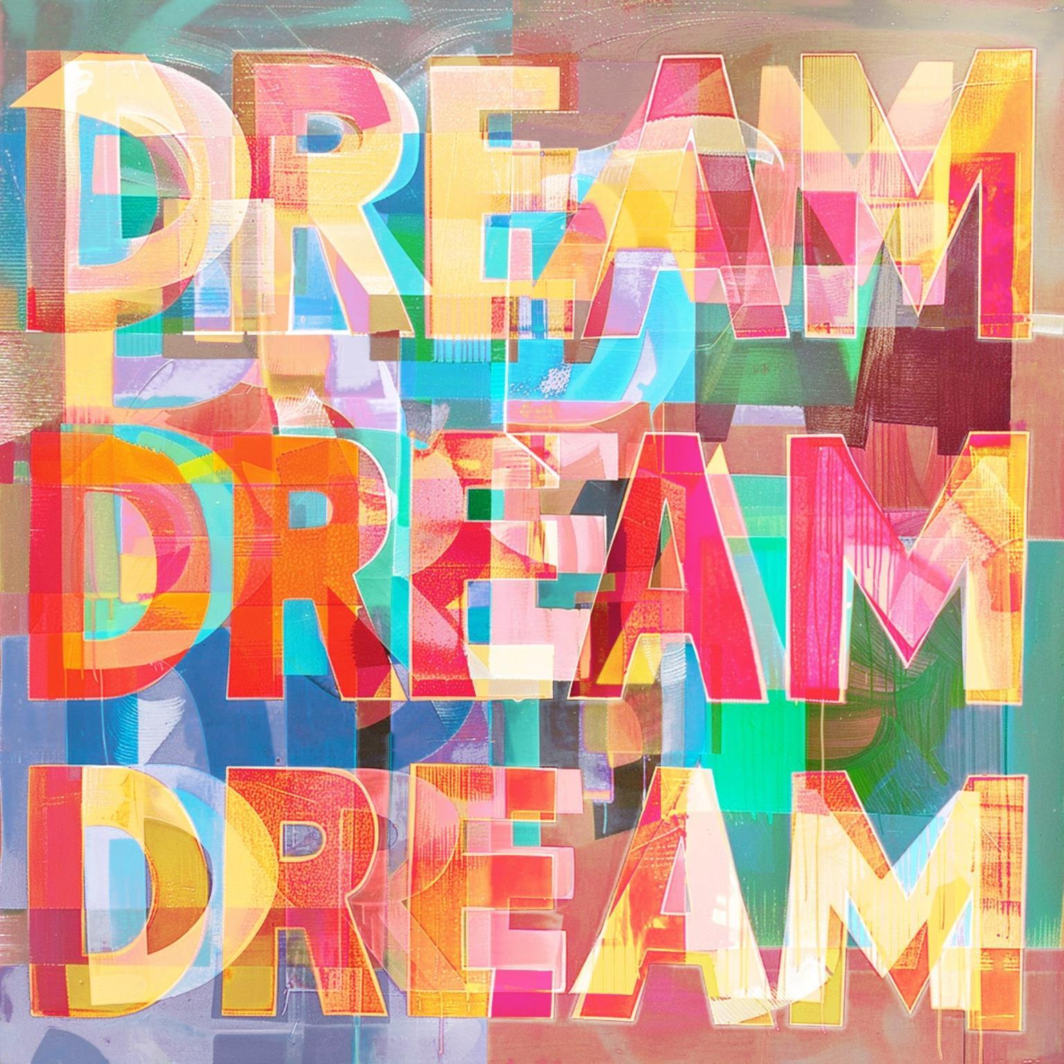 Chromatic Dreamscape - 20" x 20" Framed Wall Art - Red – Leonardo Furniture
