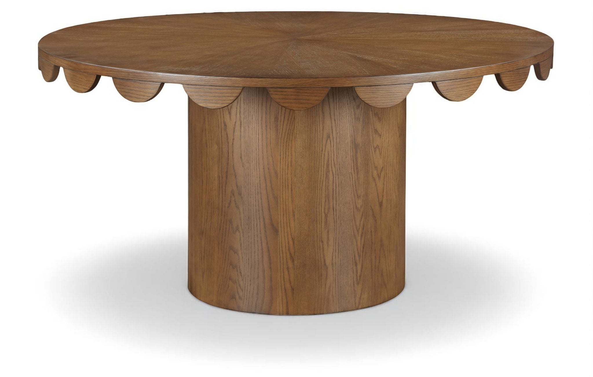 Dahlia - Oak Veneer Dining Table – Leonardo Furniture