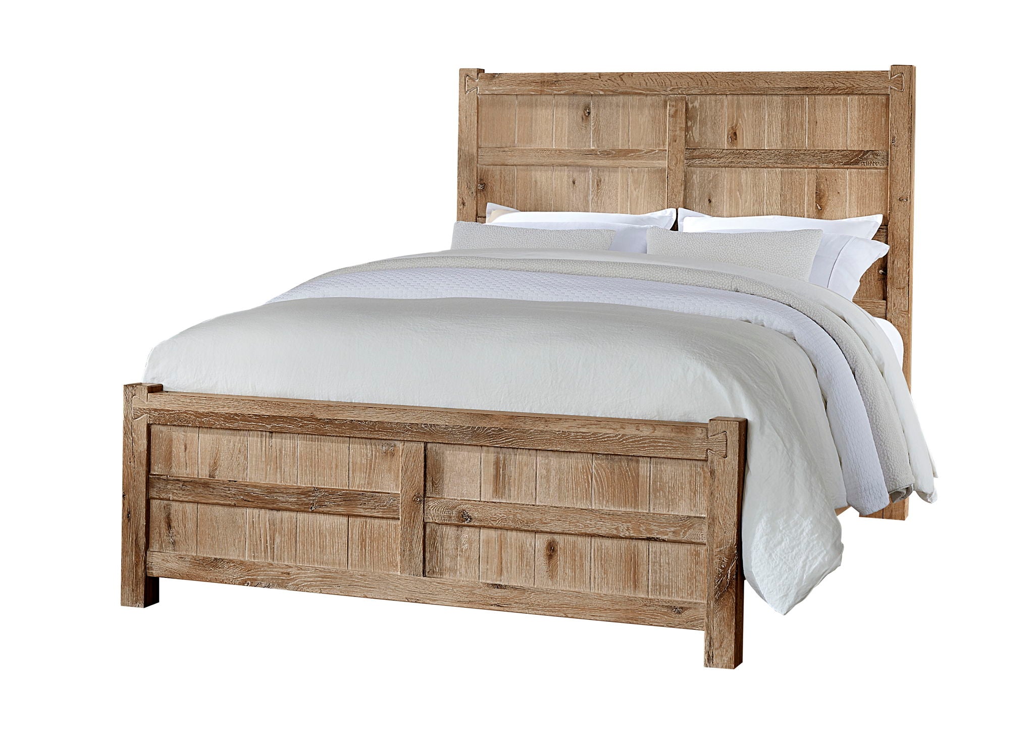 Dovetail - Board & Batten Bed - Sun Bleached White – Leonardo Furniture