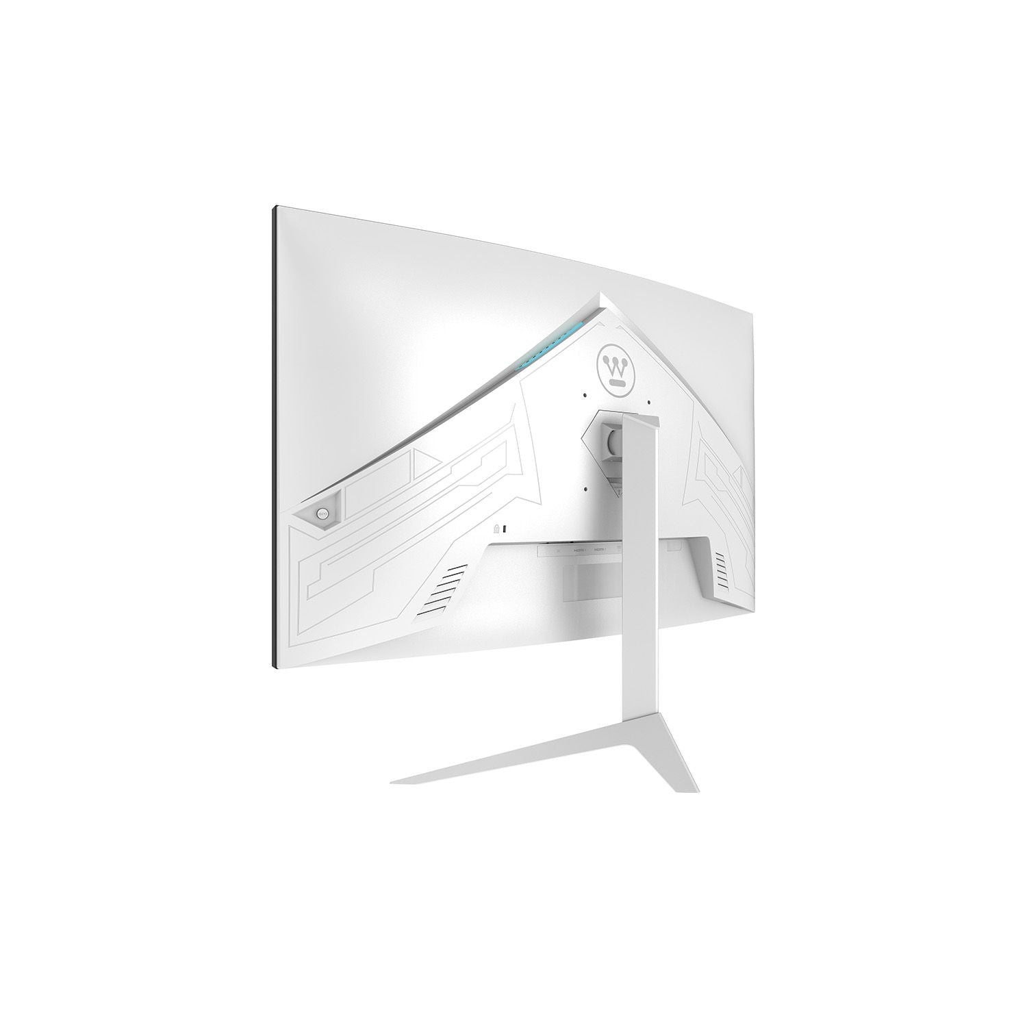 Westinghouse - 32" Computer Gaming Monitor - White – Leonardo Furniture