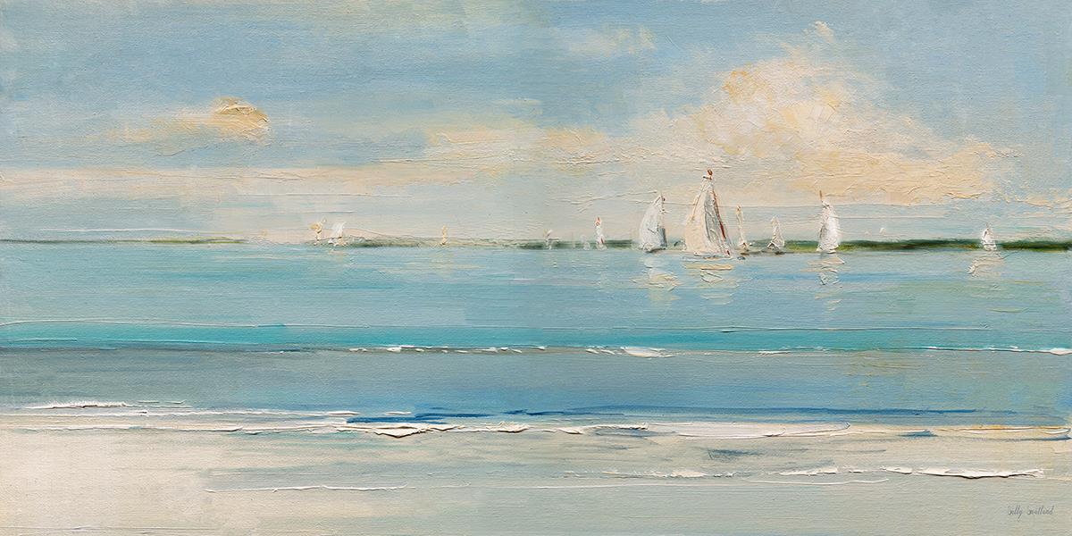 Windy Regatta By Sally Swatland - Blue – Leonardo Furniture