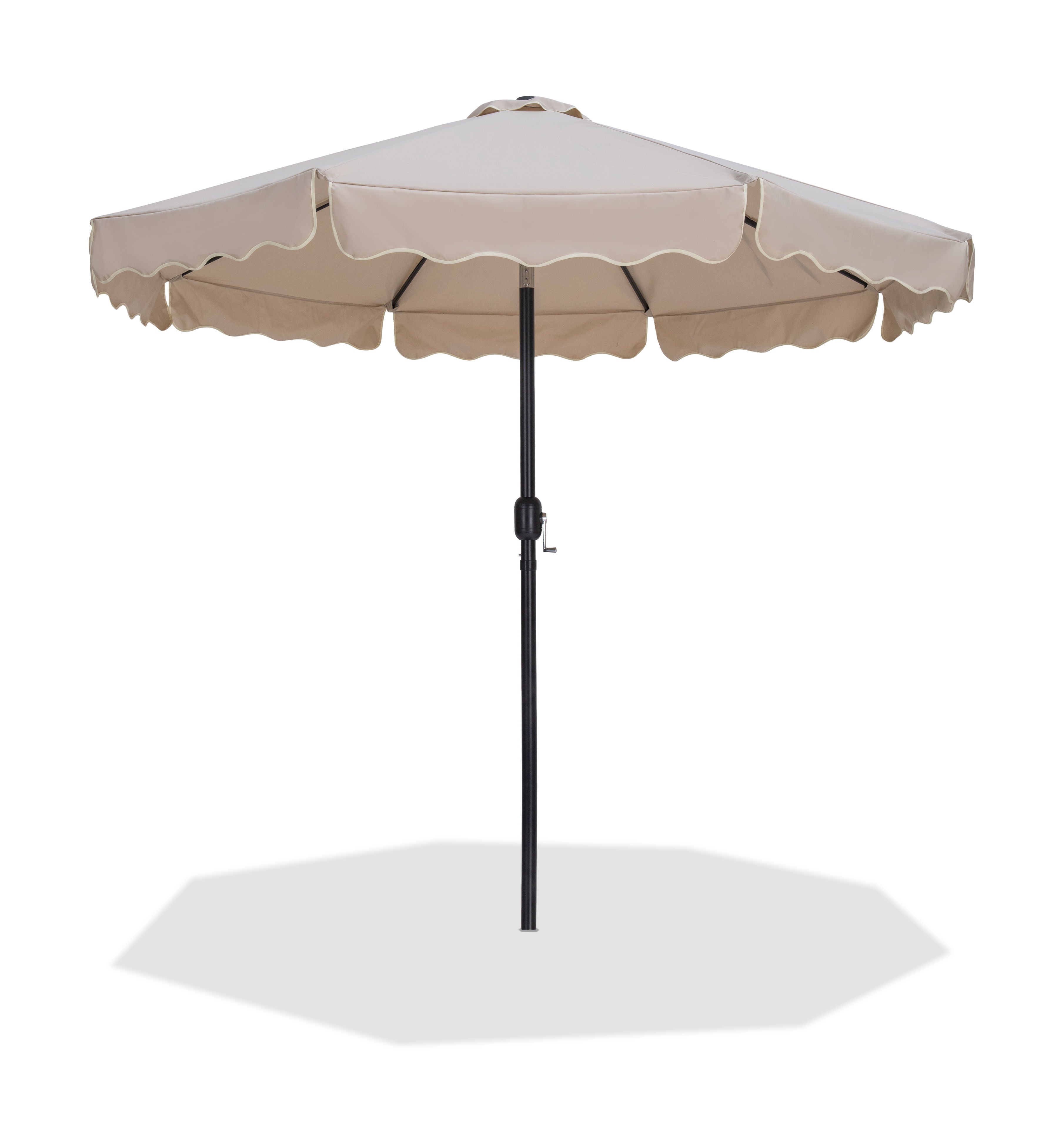 Amalfi - Patio Umbrella - Black Pole – Leonardo Furniture
