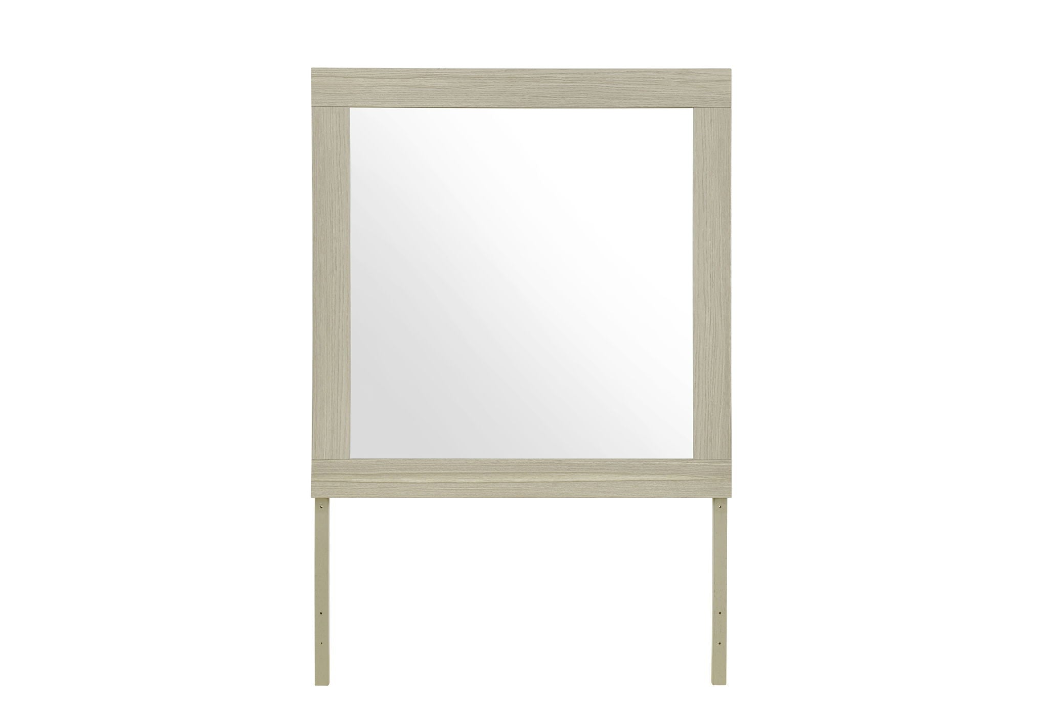 Emma - Mirror - Natural / White – Leonardo Furniture