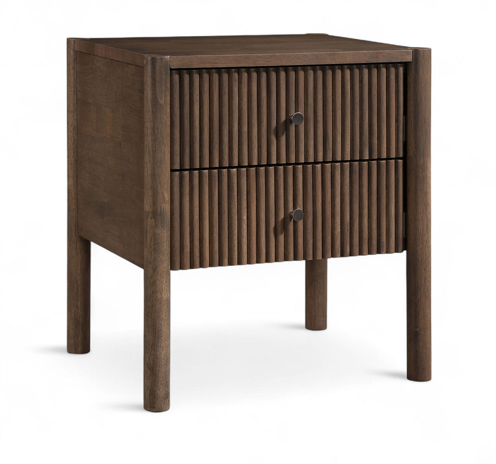Kivo - Solid Wood Nightstand – Leonardo Furniture