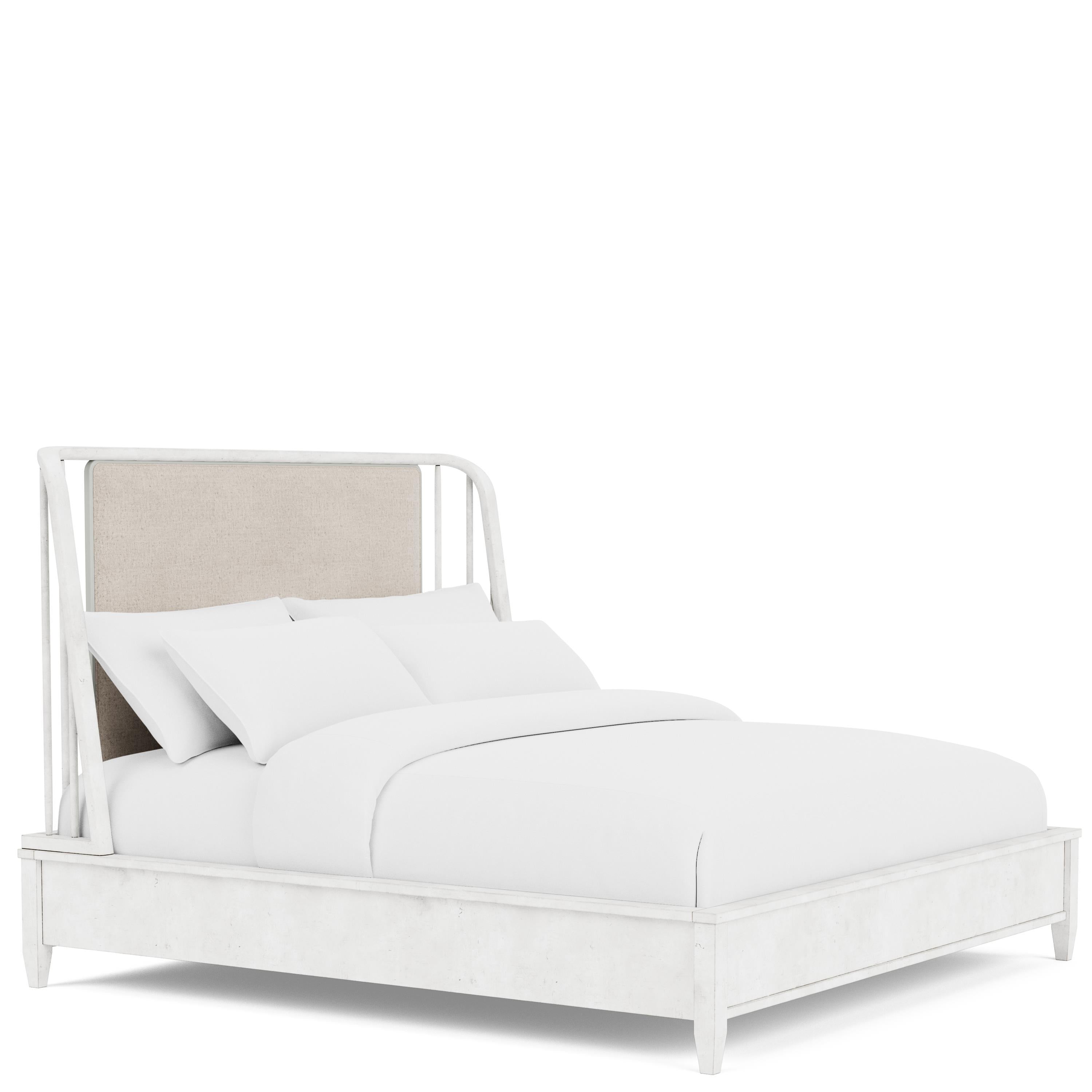 Maddox - Upholstered Spindle Bed – Leonardo Furniture